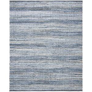 SAFAVIEH Montauk Blue 8 ft. x 10 ft. Abstract Multi-Hexagonal Area Rug ...