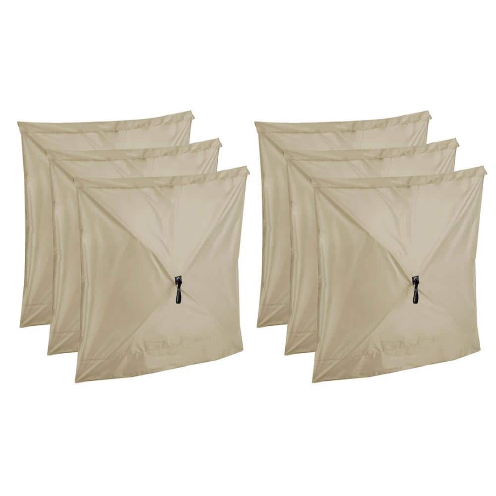 Clam Quick Set Wind and Sun Panels (6-Pack) 2 x CLAM-WP-114245 - The ...