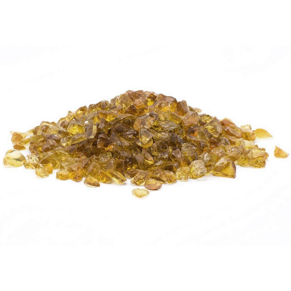 Margo Garden Products 1/2 in. 20 lb. Medium Chestnut Landscape Glass ...