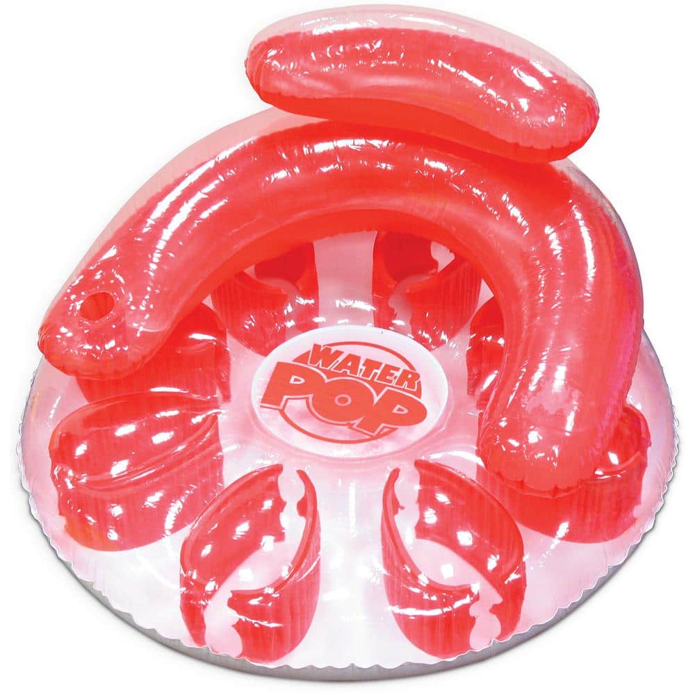 Poolmaster Red Water Pop Circular Swimming Pool Float 06482 - The Home ...