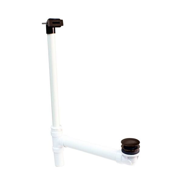Westbrass Tip-Toe Drain Low Profile Sch. 40 PVC Tub Waste Tip-Toe Drain ...