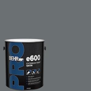 BEHR PRO 5 gal. #QE-61 Rich Pewter Low Luster Exterior Paint PR62305 ...