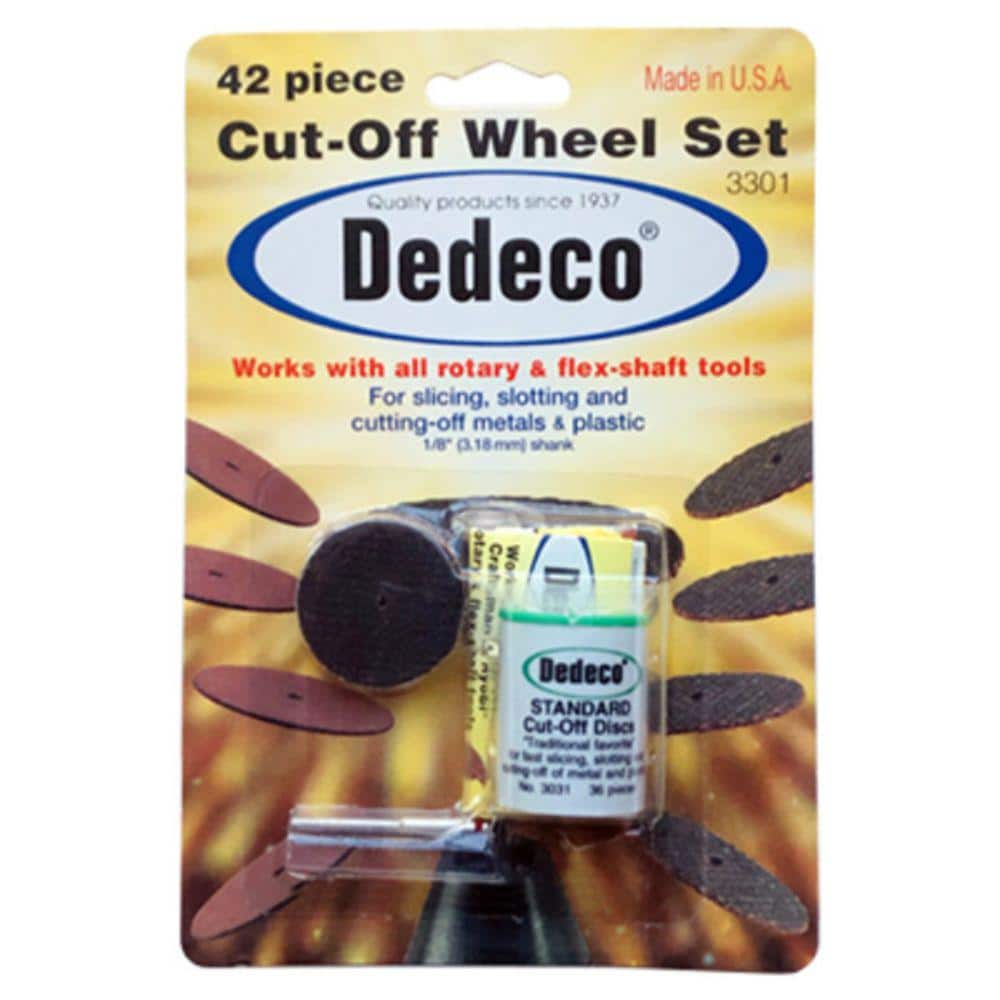 Dedeco Cut-Off Wheels Set 42/Kit 3301 - The Home Depot