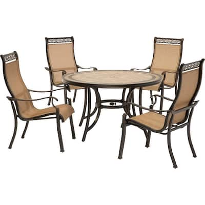 Hanover Monaco 7-Piece Outdoor Patio Dining Set-MONACO7PCSW - The Home ...