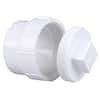 NIBCO 2 in. PVC DWV Spigot x FIPT Cleanout Adaptor with Plug C4816HD2 ...