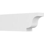 Ekena Millwork 4 in. x 8 in. x 24 in. Standard Crestline Architectural ...