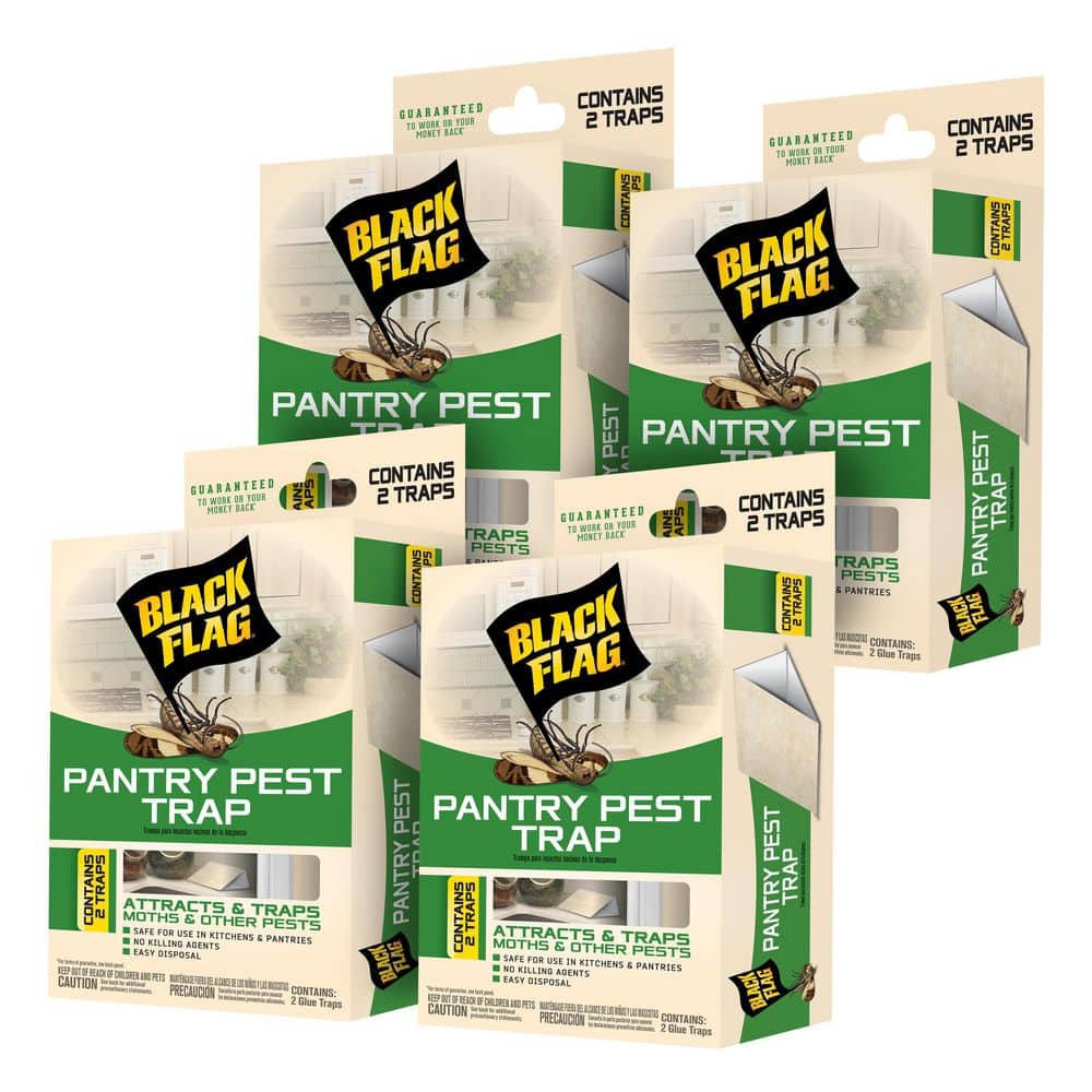 Reviews for Black Flag Pantry Pest Moth Glue Traps (2-Count) (4-Pack ...