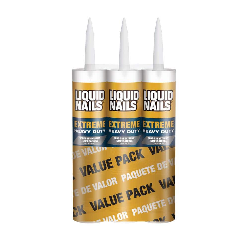 Reviews for Liquid Nails Extreme Heavy Duty 10 oz. White Interior and ...