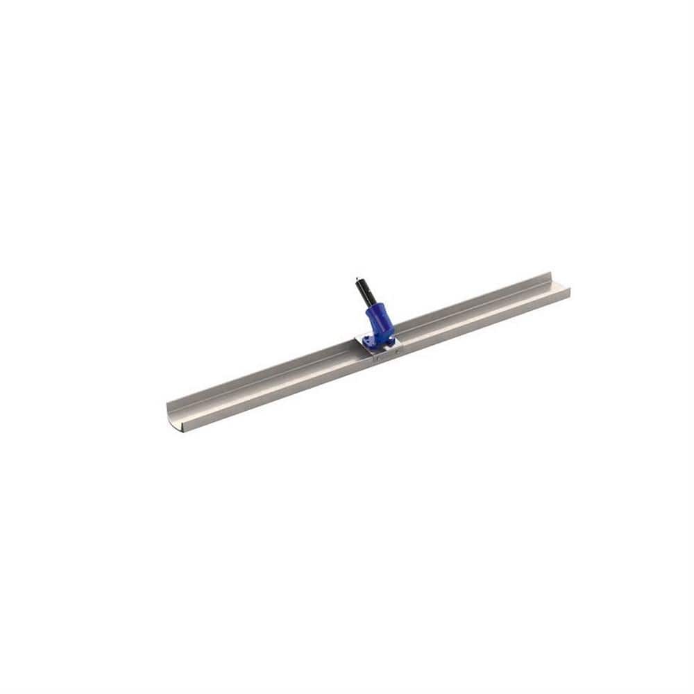 Bon Tool 72 in. x 6 in. Magnesium Channel Float with Worm Gear Bracket ...