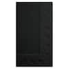 Hoffmaster 15 in. x 17 in. Black Dinner Napkins 2-Ply (1000/Carton ...