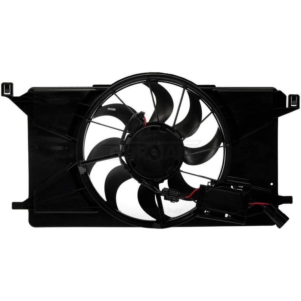 OE Solutions Radiator Fan Assembly With Controller 2012-2015 Ford Focus ...