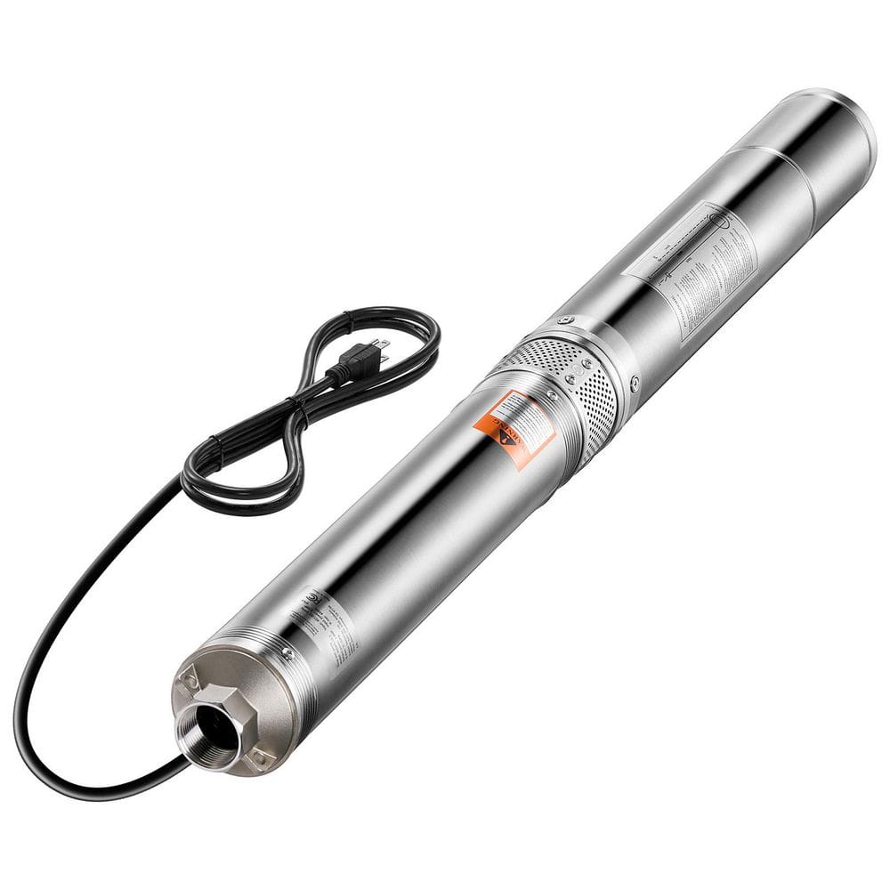 SKYSHALO Deep Well Submersible Pump, 2 HP Output Power, 115V, 31.7 GPM ...
