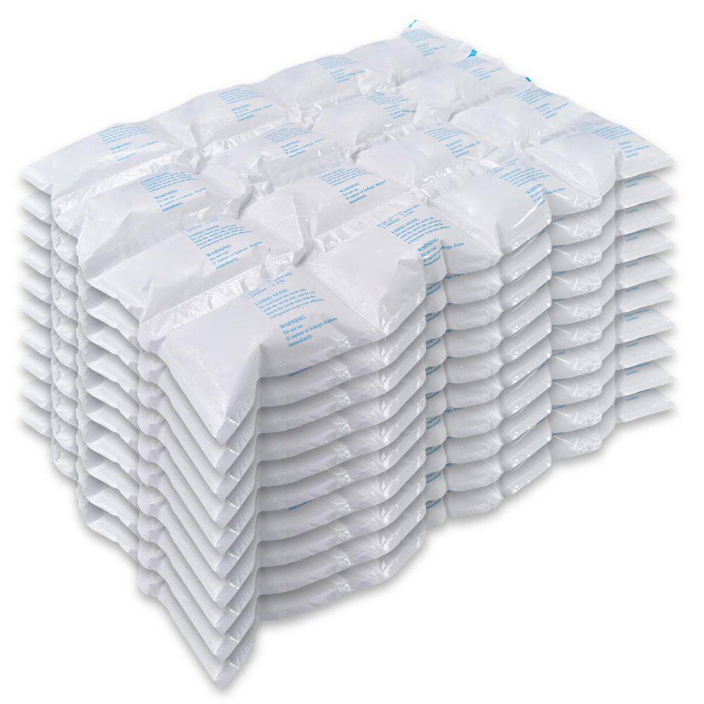 Reusable Ice Packs for Shipping, Coolers, and Lunch Bags-10 Sheets ...