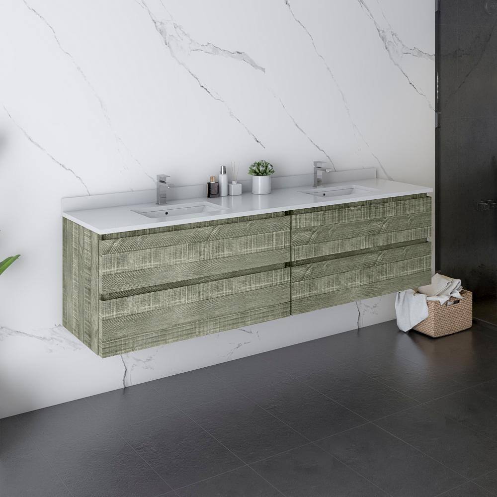 Have a question about Fresca Formosa 72 in. W Double Sink Wall Mounted ...