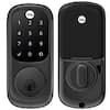 Yale Assure Lock Black Suede Single Cylinder Deadbolt with Touchscreen ...