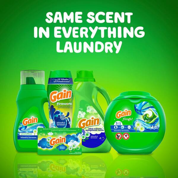 Gain Fabric Softener 64 Oz