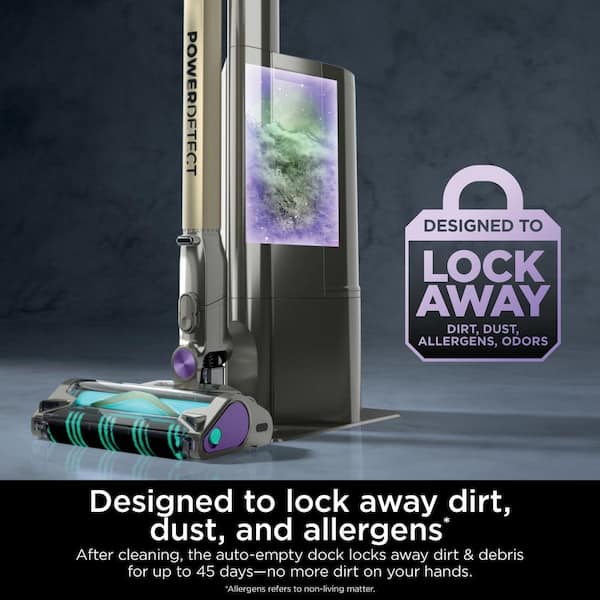 Shark PowerDetect Clean & Empty System Bagless Cordless HEPA Filter ...