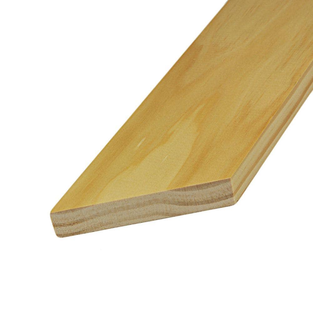 1 in. x 4 in. x 8 ft. Select Pine Board LPC10408 - The Home Depot