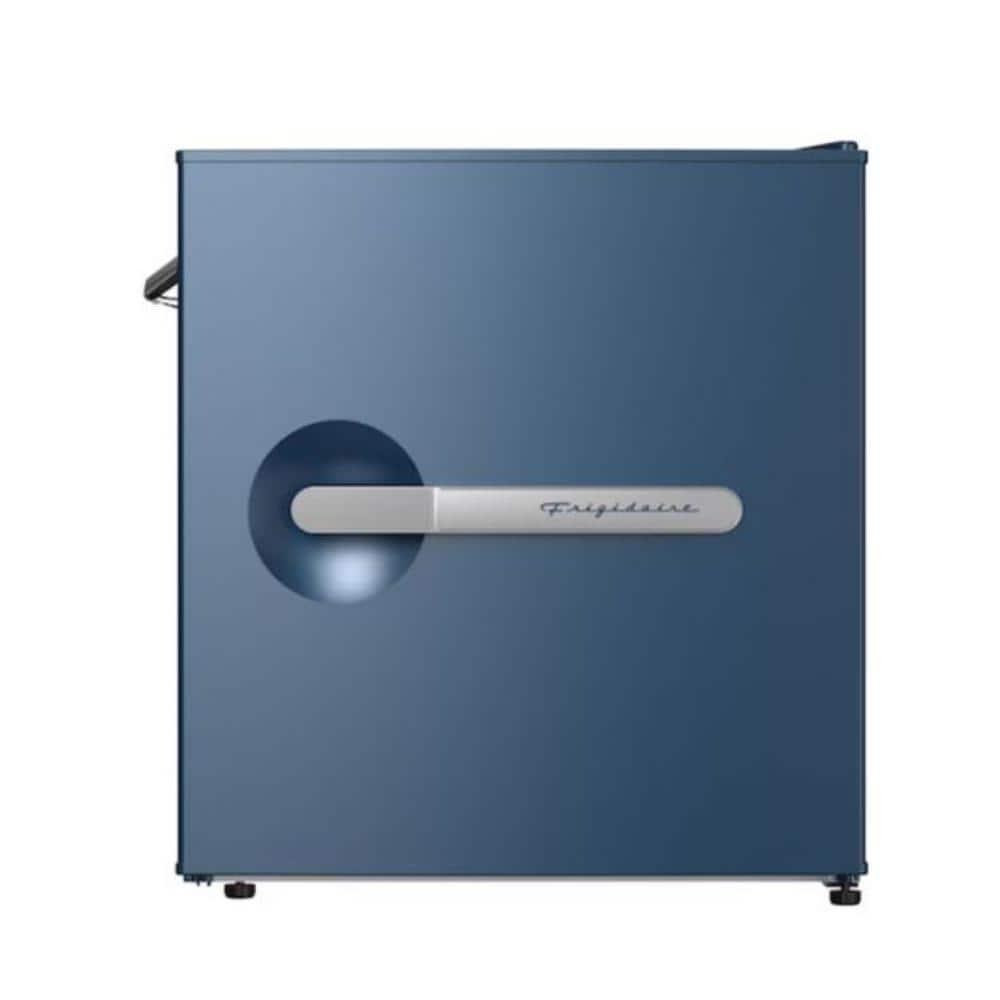Frigidaire 1.6 cu. ft. Retro Bar Mini Refrigerator in Blue with Side ...