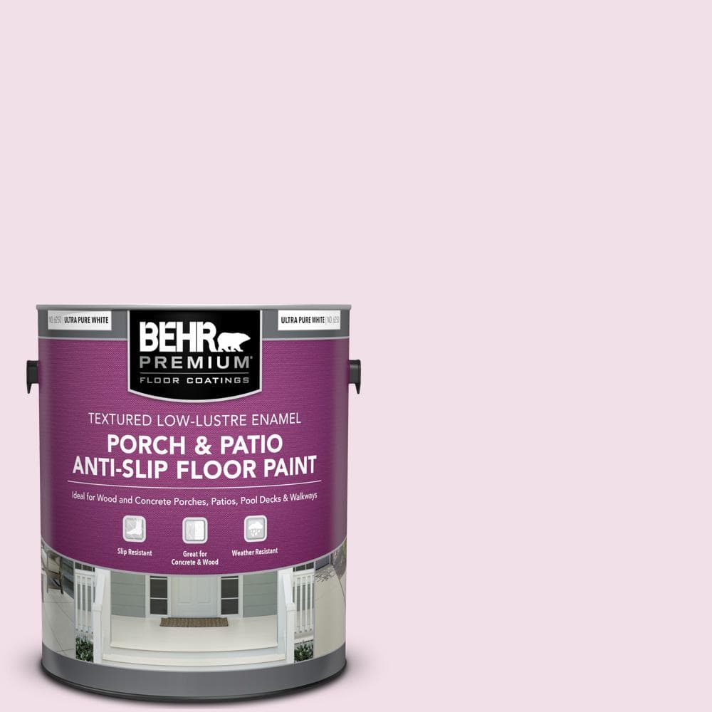 Reviews for BEHR PREMIUM 1 gal. #M120-1 Pink Proposal Textured Low ...
