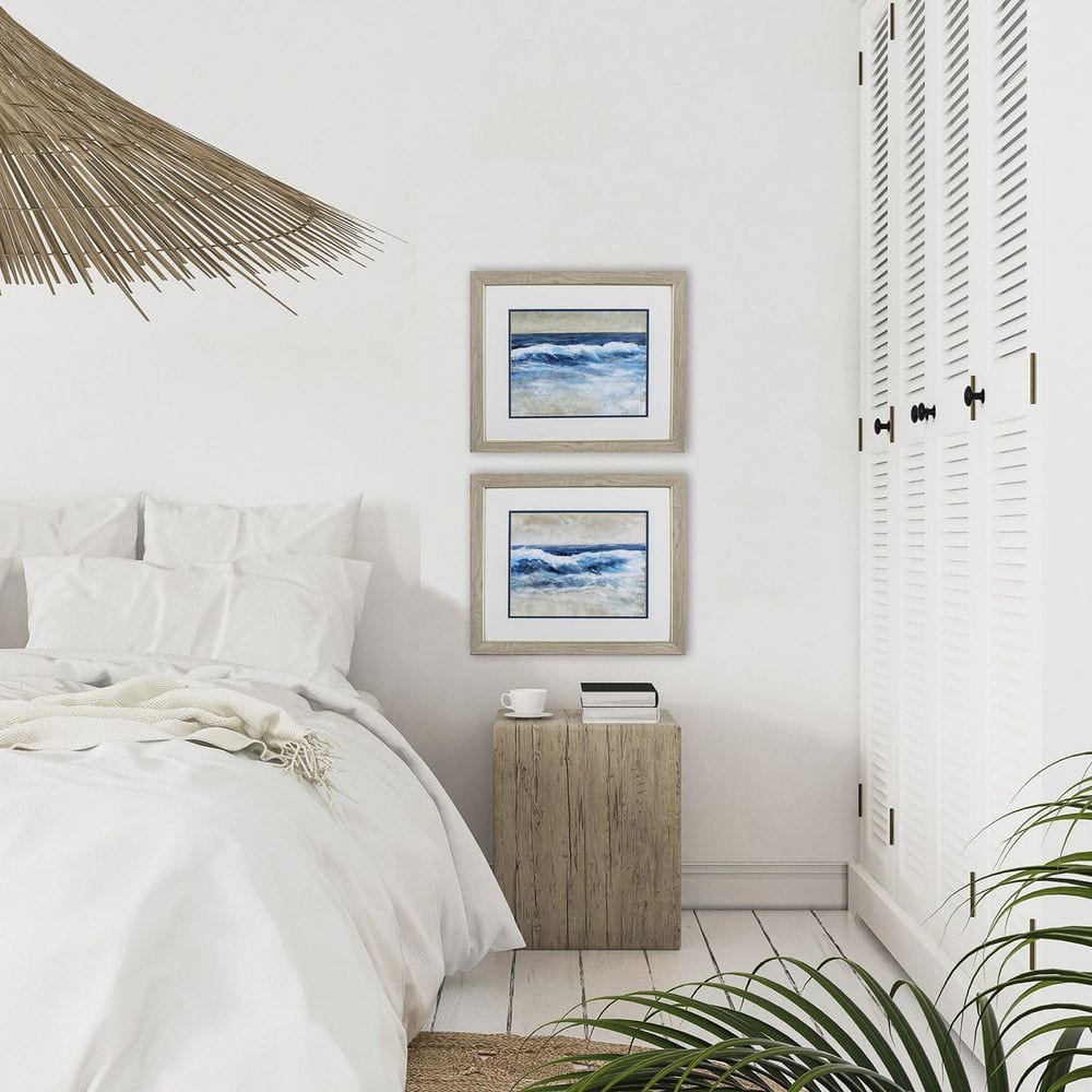 Paragon 2 Piece Framed Giclee Coastal Art Print 19 in. x 22 in. 48269 ...