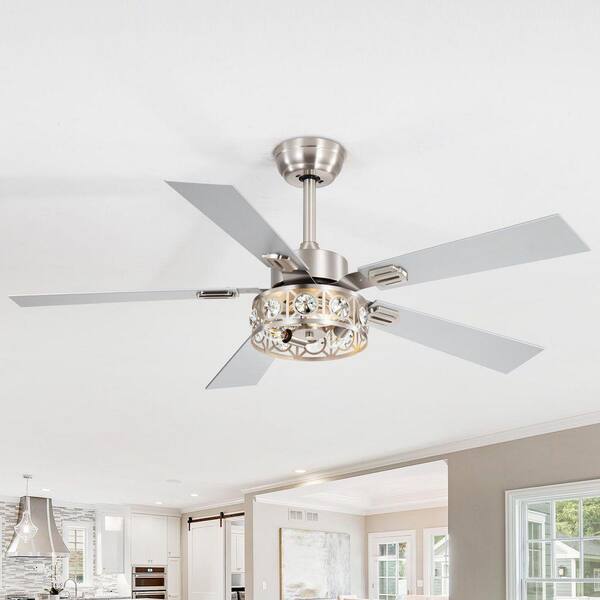 Airsurfer Kathy 48 in. Modern Ceiling Fan with 5 Plywood Blades, DC ...