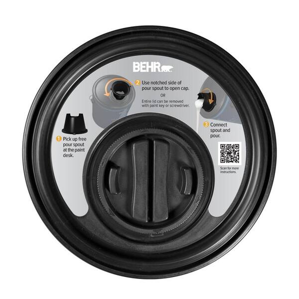 BEHR DYNASTY 1 gal. #M220-7A Fall Foliage Satin Enamel Interior Stain ...