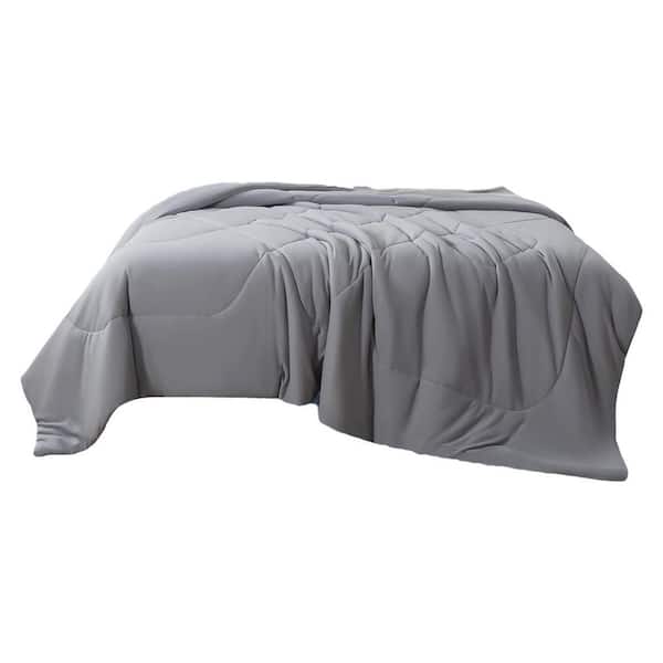 Afoxsos Gray Lightweight Summer Cooling Comforter Queen Size, Double ...