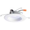 HALO 5 in./6 in. 3500K Color Temperature White Integrated LED Recessed ...