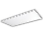 Metalux 2 ft. x 4 ft. White Integrated LED Dimmable Flat Panel Light ...