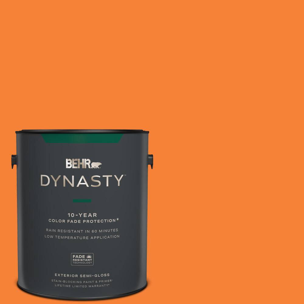 Reviews for BEHR DYNASTY 1 gal. #230B-6 Orange Burst Semi-Gloss ...