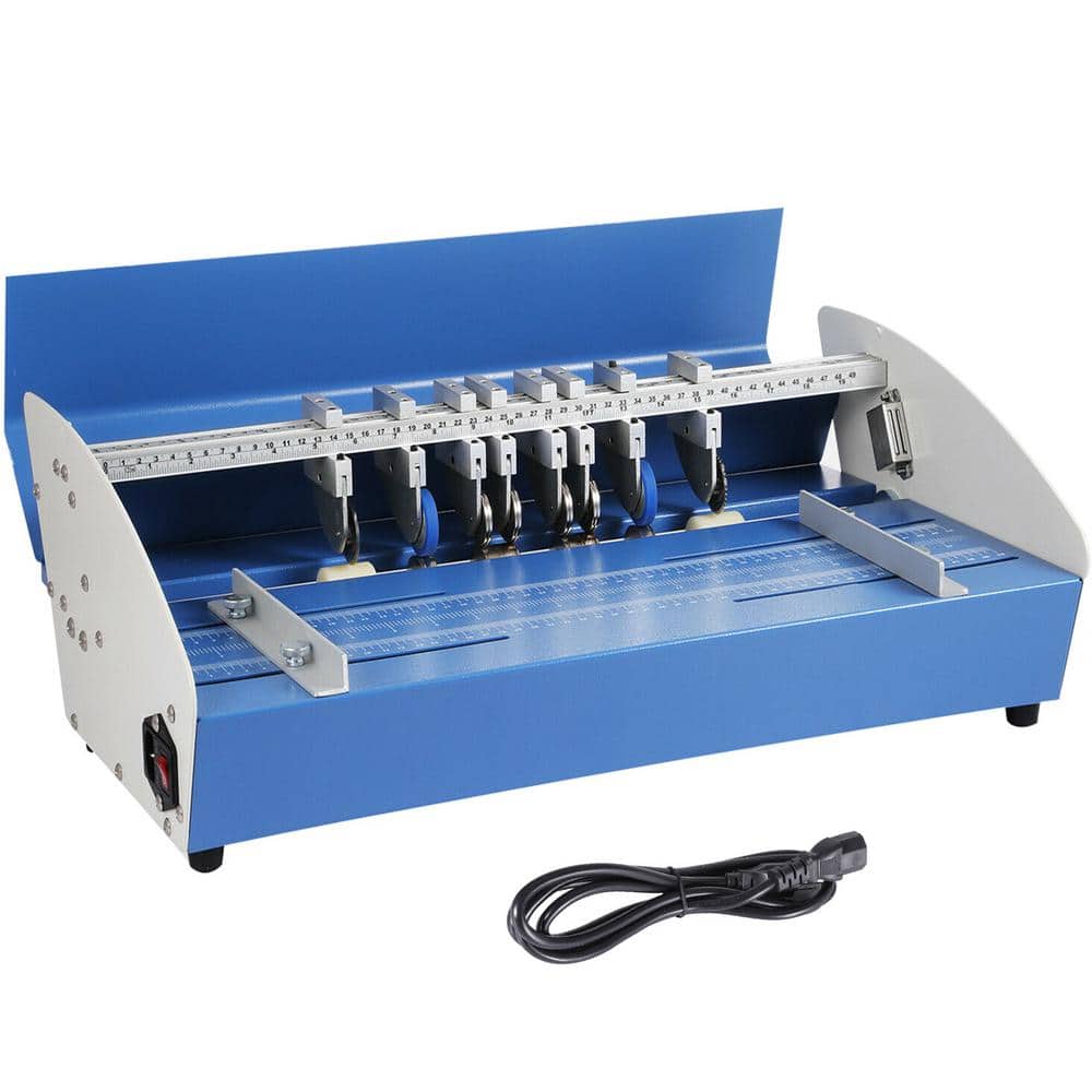 SKYSHALO Electric Creasing Machine 21 in. Tile Cutter with Steel Blade ...