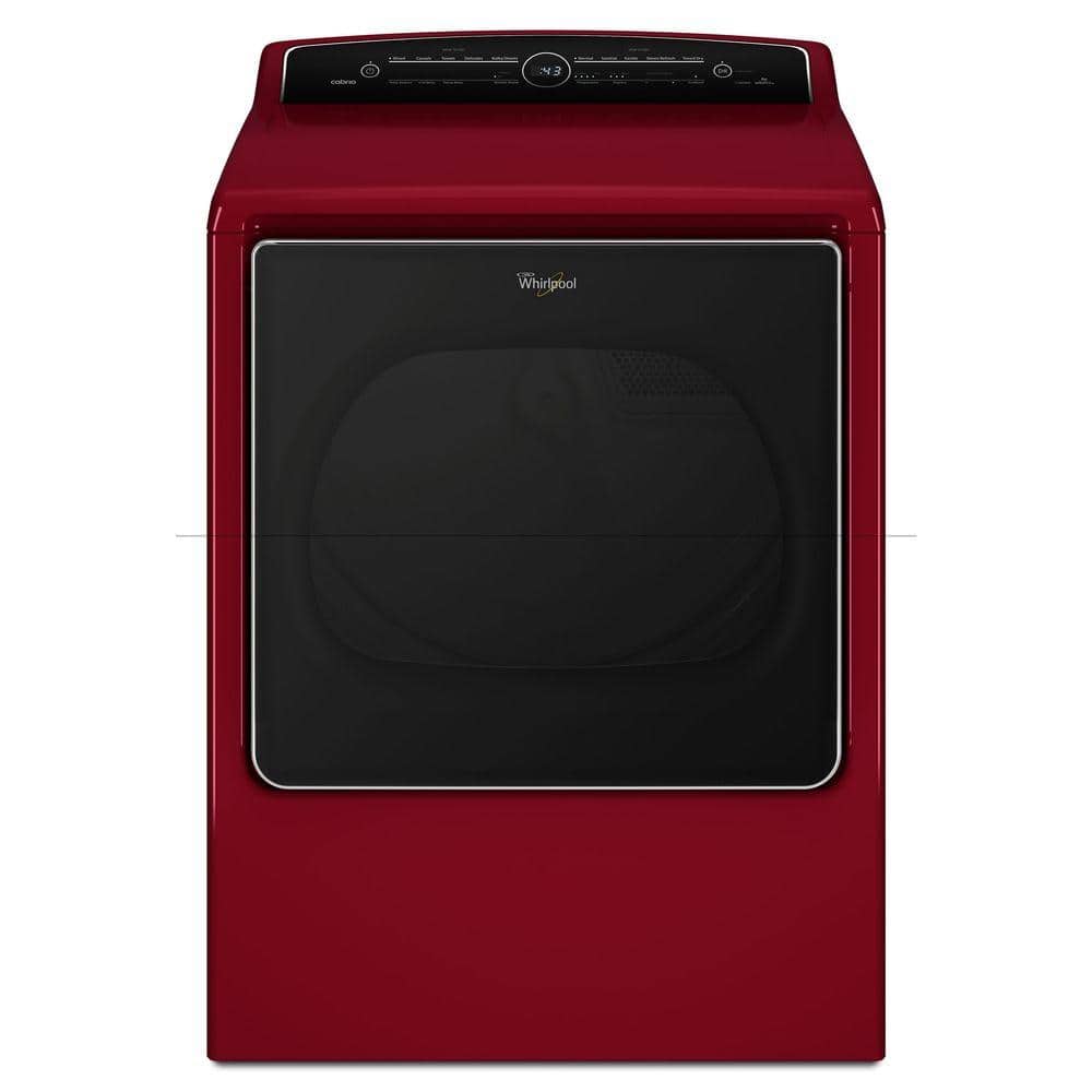 Whirlpool Cabrio 8.8 cu. ft. High-Efficiency Electric Dryer with Steam ...