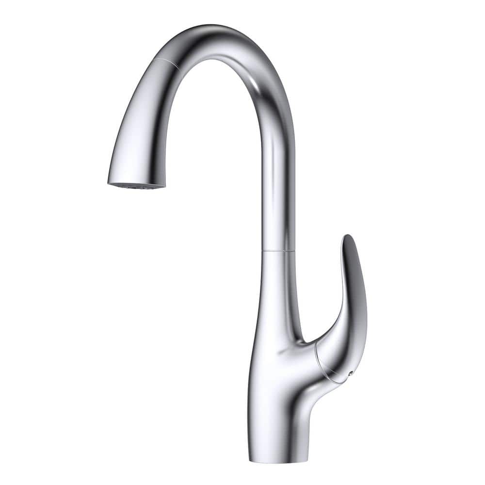 Innova Amazonite Single-Handle Pull-Down Sprayer Kitchen Faucet in ...