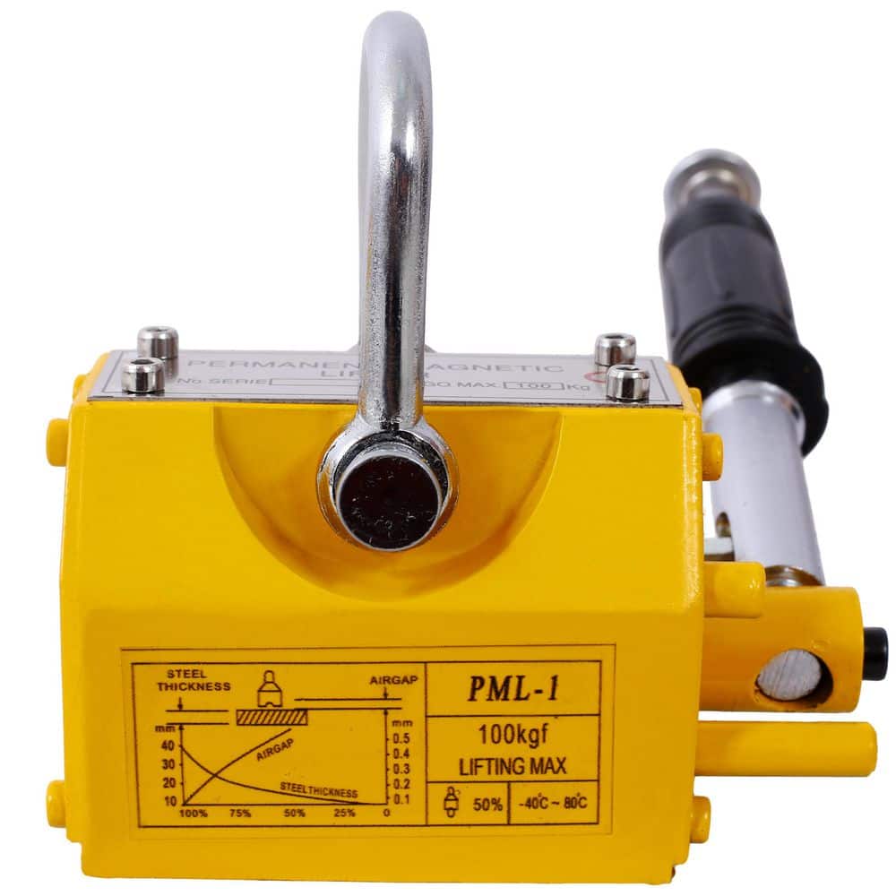 Tidoin 220 lb. Heavy Duty Magnet Permanent Magnetic Lifting with ...