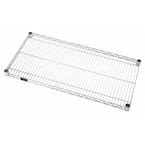 Quantum Storage Systems One Industrial 18 in. W x 48 in. L Chrome Wire ...