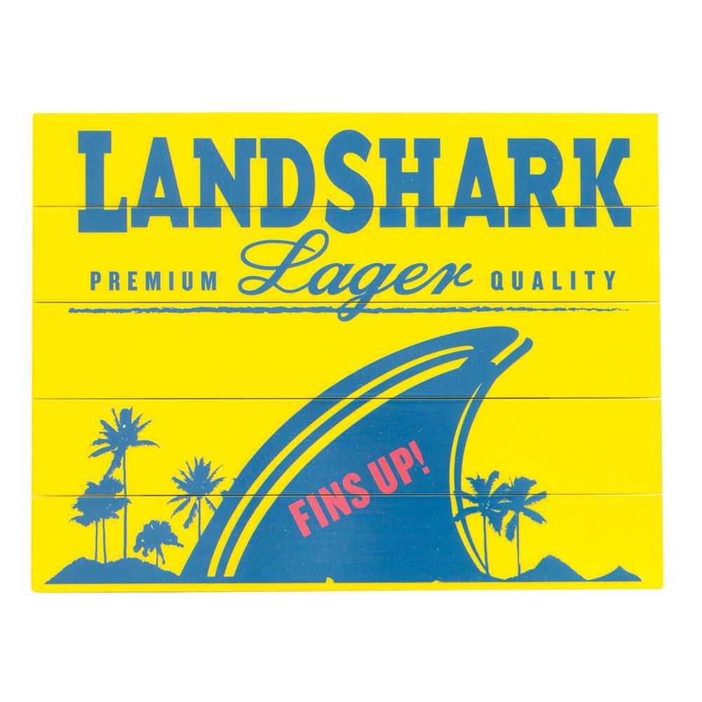 Margaritaville Landshark Lager Outdoor Wall Art Sign PSSR23-MV-1 - The ...