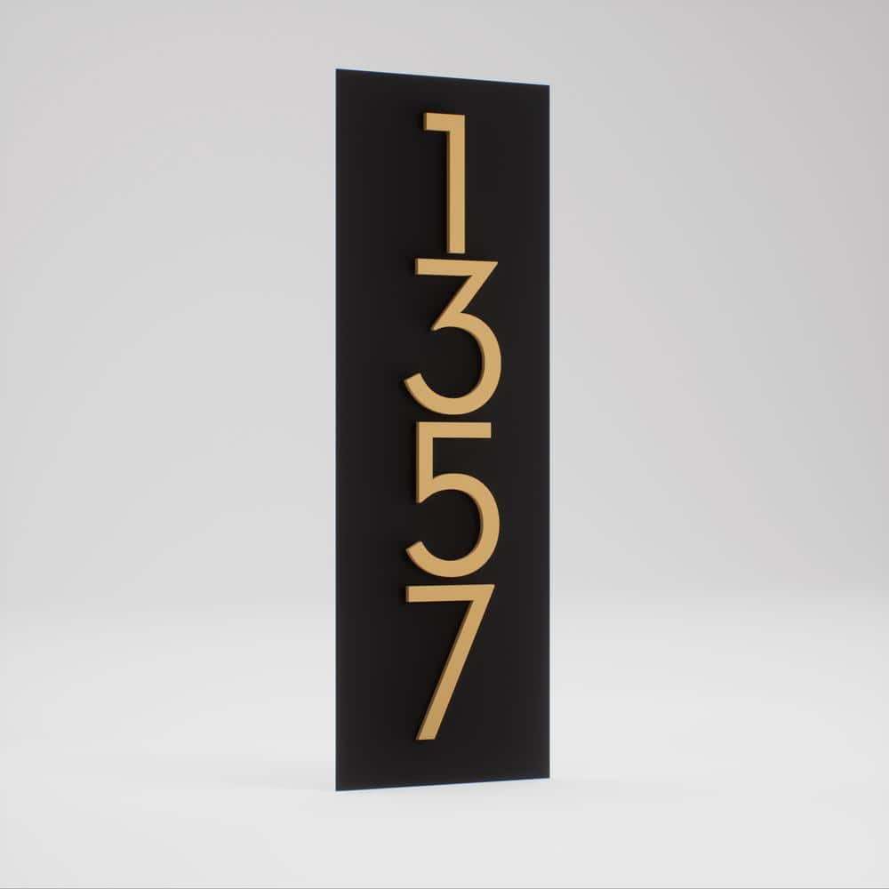 POST & PORCH Simply Sweet Rectangle Address Plaque simply-black - The ...