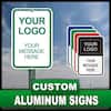 Lynch Sign 12 in. x 18 in. Custom Aluminum Sign A1218A - The Home Depot