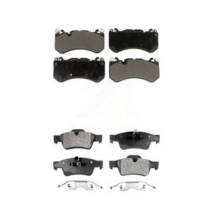 TEC Front Rear Ceramic Brake Pads Kit For Lexus GS300 SC430 IS300 GS400 ...