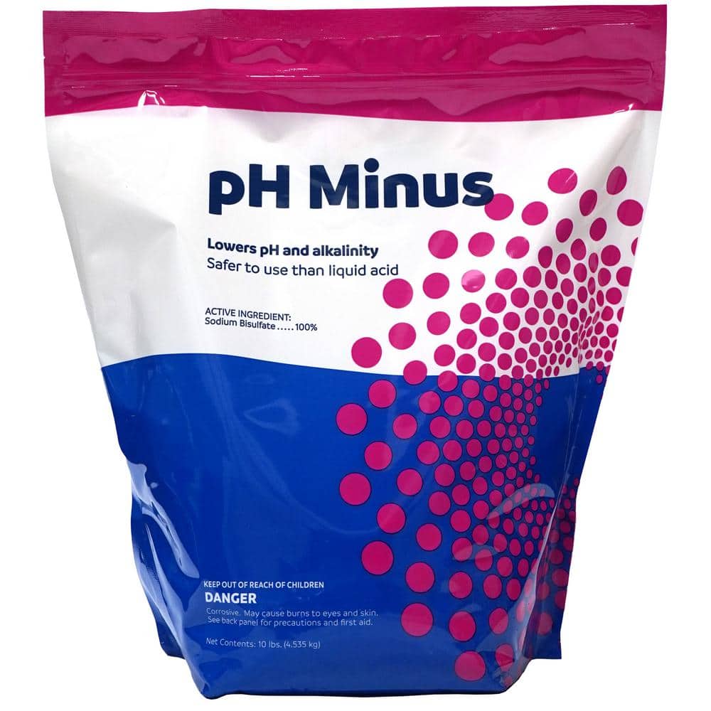 CARIBBEAN BLUE pH Minus 10 lb. C007262-CS4X10 - The Home Depot
