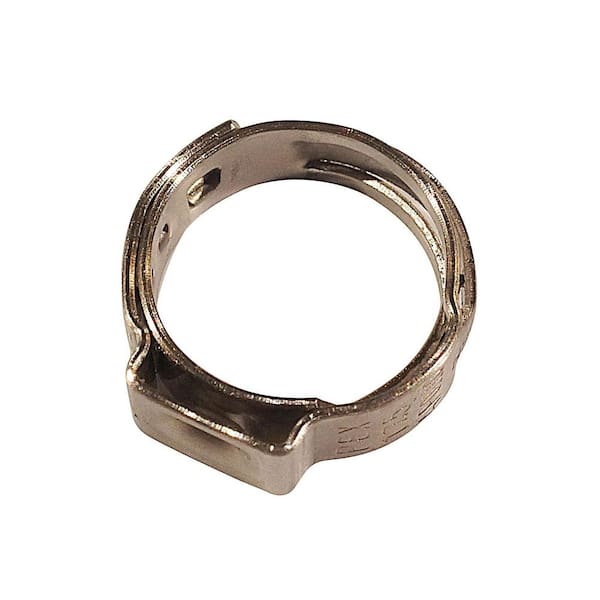 Apollo 1/2 in. Stainless Steel PEX-B Barb Pinch Clamp (10-Pack ...