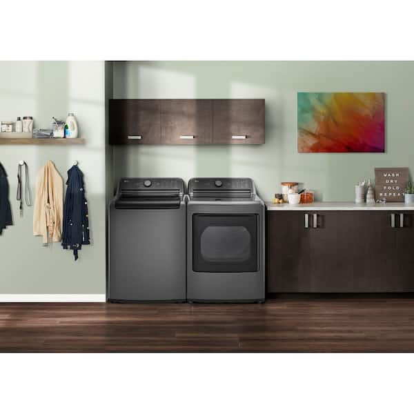 LG 5.0 cu.ft. SMART Top Load Washer in Alpine White with TurboWash ...
