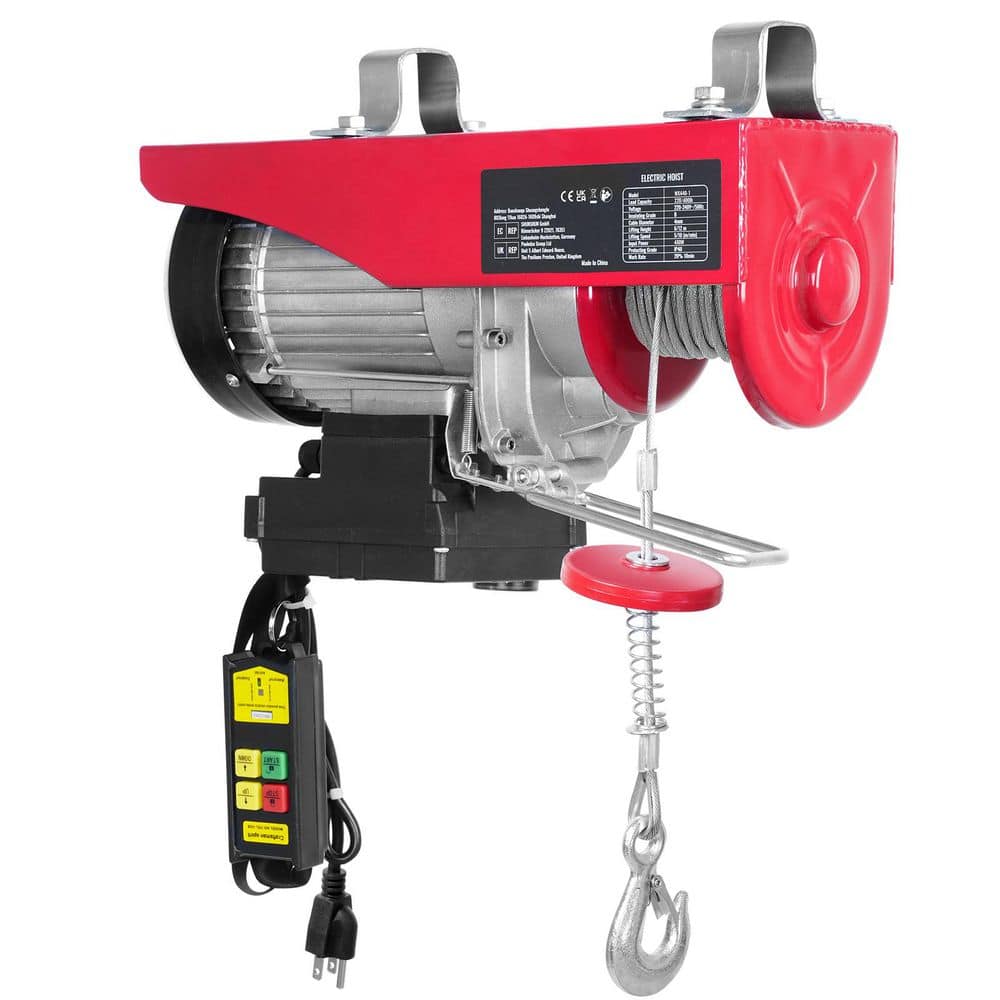 SKYSHALO Electric Chain Hoist with Wireless Remote Control 480W 110V ...