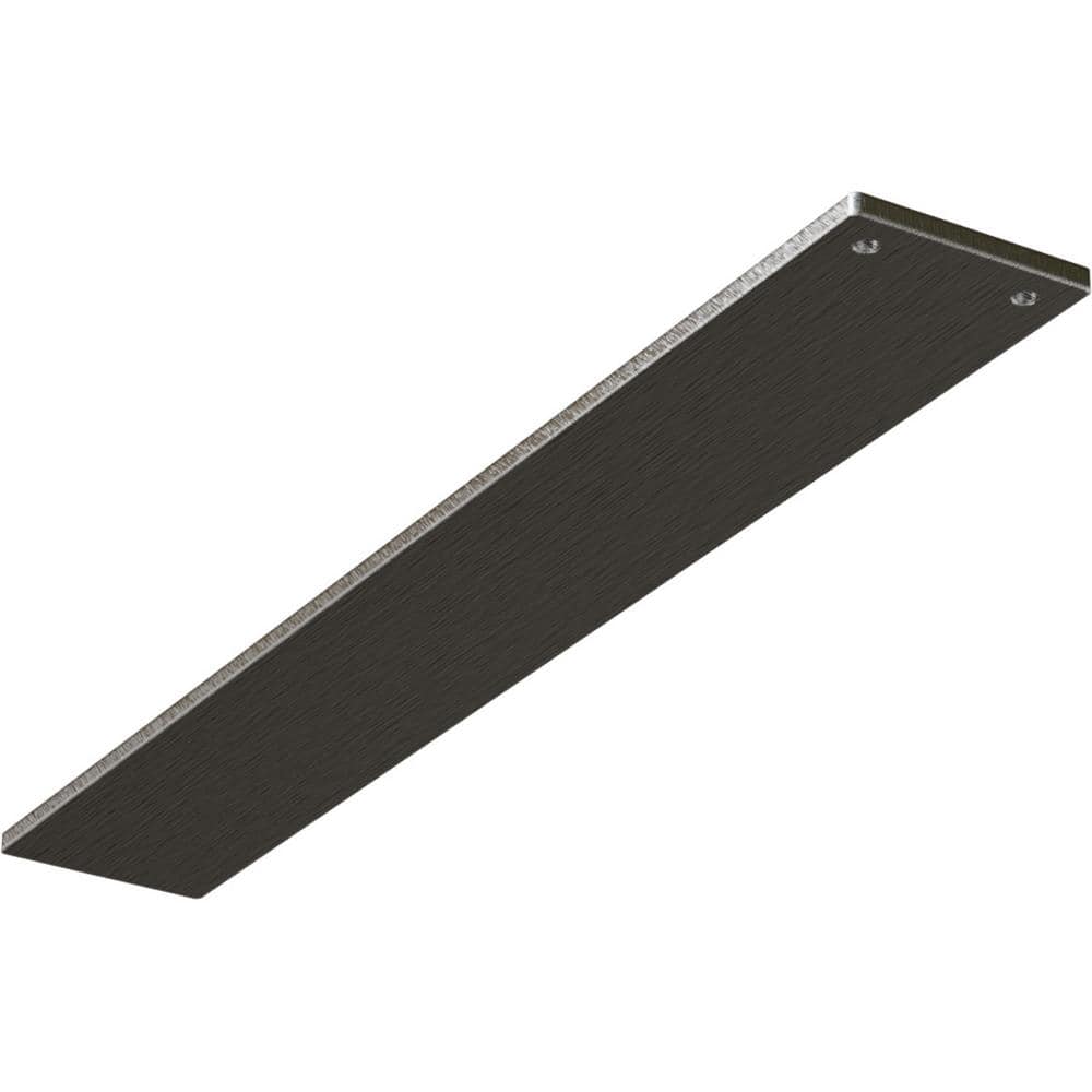Ekena Millwork 20 in. x 3 in. x 1/4 in. Stainless Steel Unfinished ...