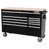 Husky Modular Tool Storage 52 in. W x 20 in. D Standard Duty Black ...
