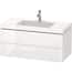 Duravit L-Cube 24.375 in. W x 19 in. D x 21.63 in. H Floating Bath ...