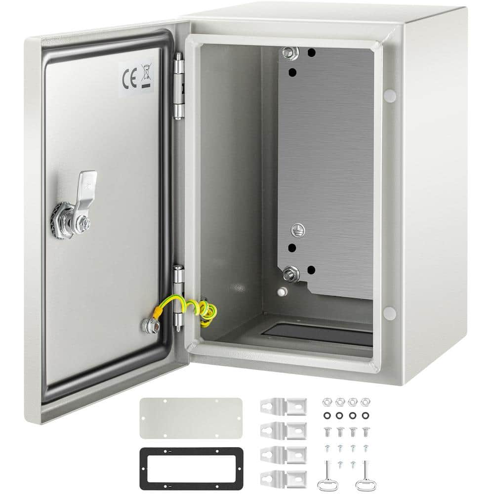 Reviews for VEVOR Steel Electrical Enclosure 12 in. x 8 in. x 8 in ...