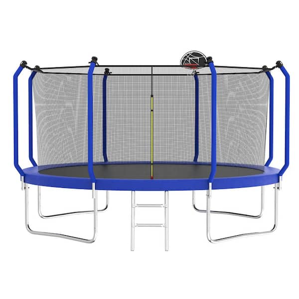 Tunearary Basketball Hoop Equipped 12 ft. ASTM Approved Reinforced Type ...