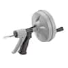 RIDGID Kwik-Spin+ ¼ in. x 25 ft. Drain Cleaning Snake Auger with ...
